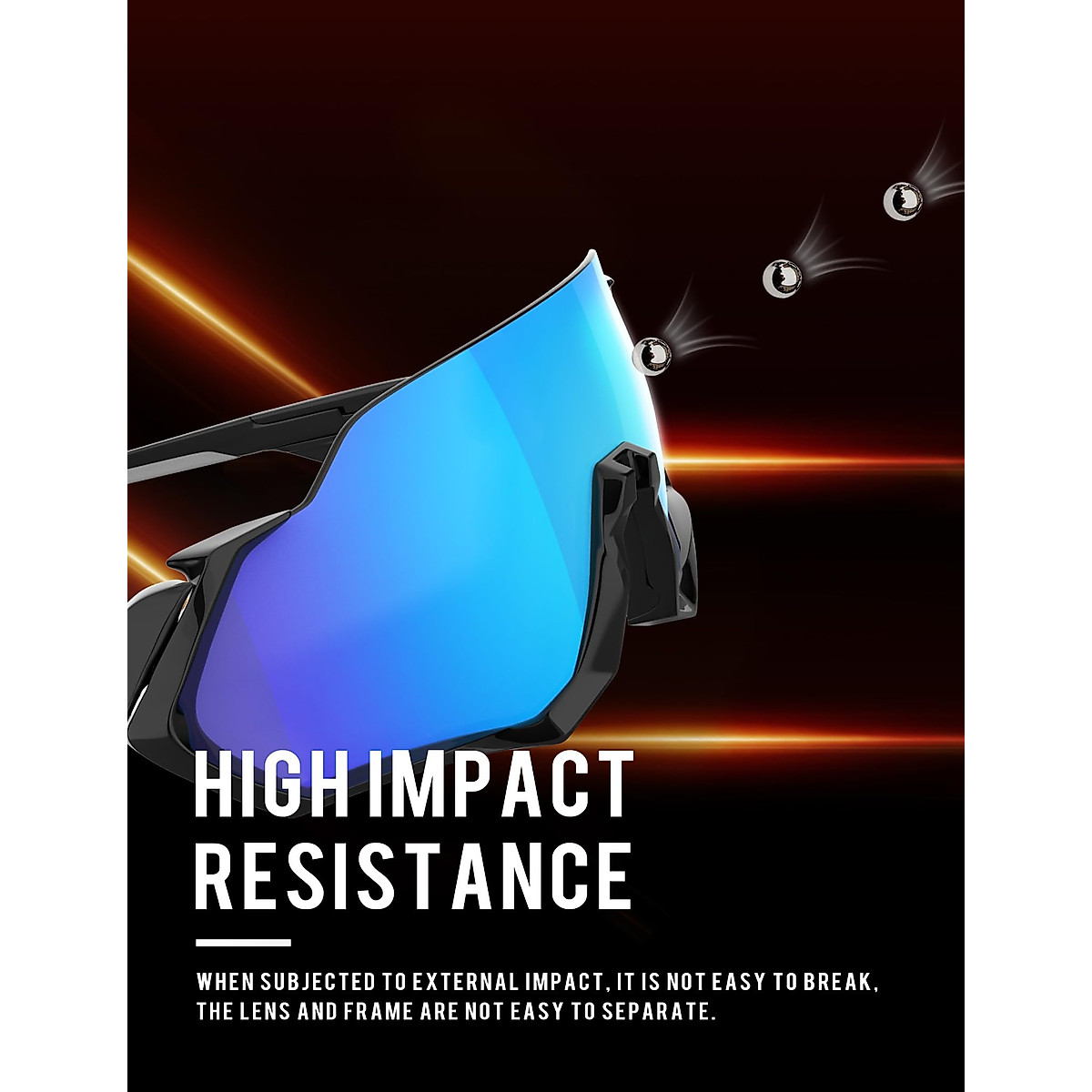 Forobb Polarized Replacement Lenses & Nosepieces for BOSE Tempo Sunglasses - Carbon Black - Polycarbonate Polarized