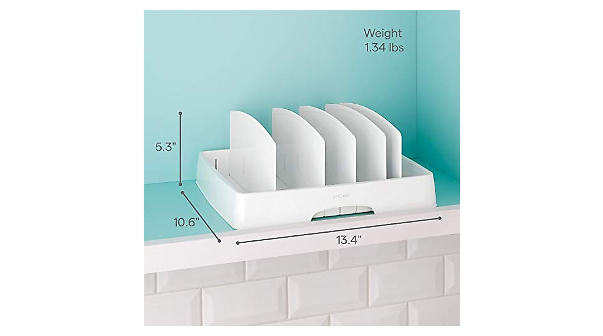 YouCopia Adjustable Kitchen Rack & Lid Organizer Combo | Maximize Space