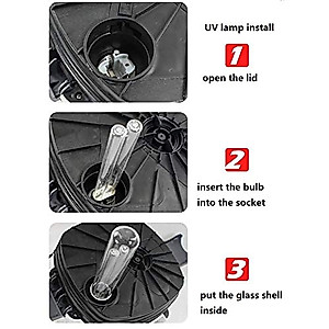 SunSun Hw303B 370GPH Pro Canister Filter Kit with 9-watt UV Sterilizer