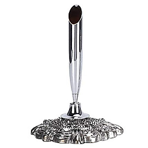 GLOGLOW Feather Pen Set, Vintage Calligraphy Writing Pen Kit with 5pcs Replacement Nib, Seal, Empty Ink Bottle for Office Stationery(Red)