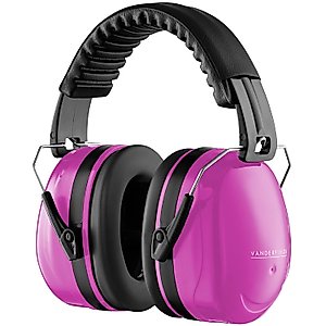 Vanderfields Hearing Protection Ear Muffs for Noise Reduction, 33dB Certified, Noise Cancelling Safety Ear Protection for Shooting, Adult Headphones for Lawn Mowing, DIY, Construction, Woodworking
