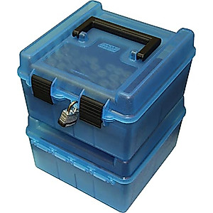 MTM Deluxe Ammo Box 100 Round Handle 22-250 to 458 Win