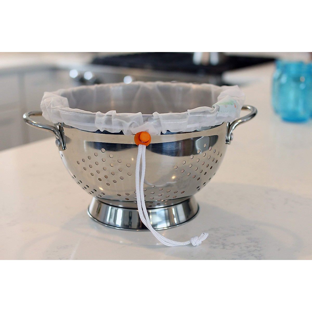 Kleynhuis Greek Yogurt Strainer Pouch, Ultra-Fine 100 Micron Nylon (16"X9")