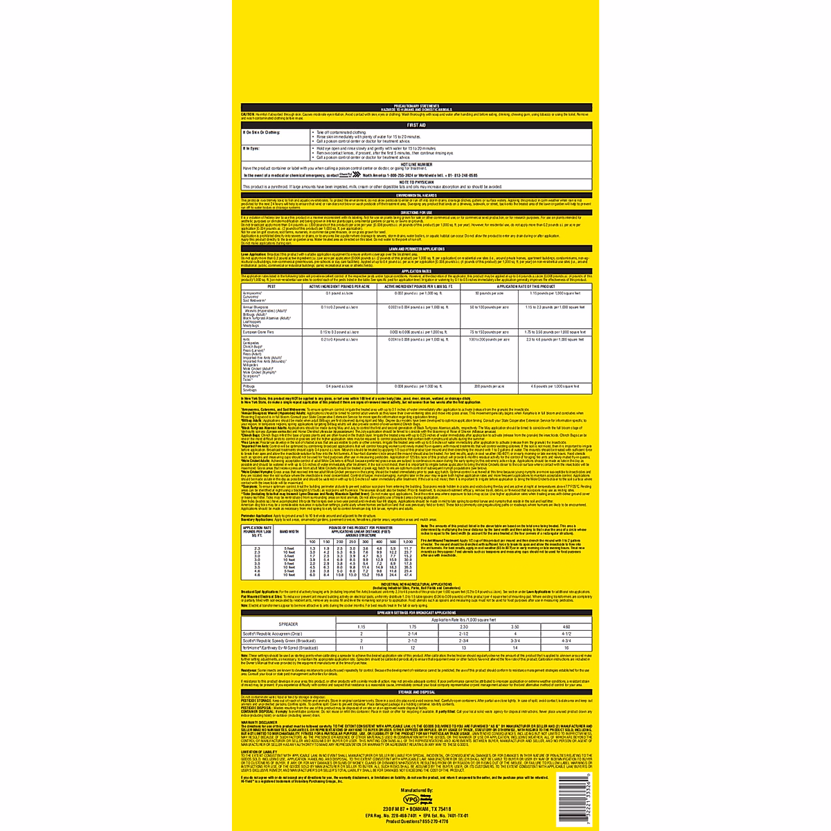 Hi-Yield (33326) Bug Blaster II Granules (11.5 lbs.)
