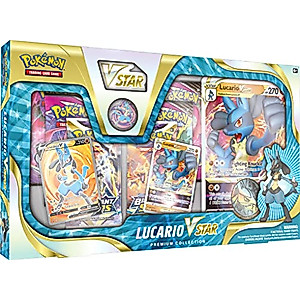 Pokemon TCG: Lucario VSTAR Premium Collection