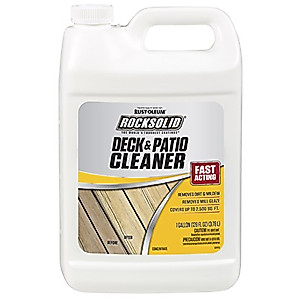 Rust-Oleum 60635 RockSolid Deck and Patio Cleaner, 1 Gallon, Clear
