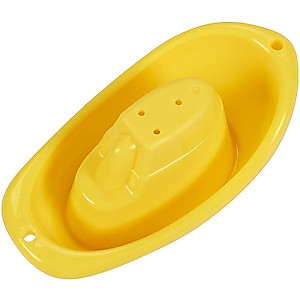 BLUE PANDA 12 Pack Bath Toy Boats, Bathtub Plastic Kids Tugboats for Ages 3 and Up, Multicolored