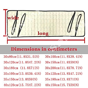 Bench Cushion - Outdoor/Indoor Patio Porch Swing Cushions 48/40/60 x 12/14/16/18 inch Seat Furniture Cushion Non-Slip Patio Loveseat Bench Pad for Garden Furniture Lounger Bench(S4,35x150cm(13.8X59IN)