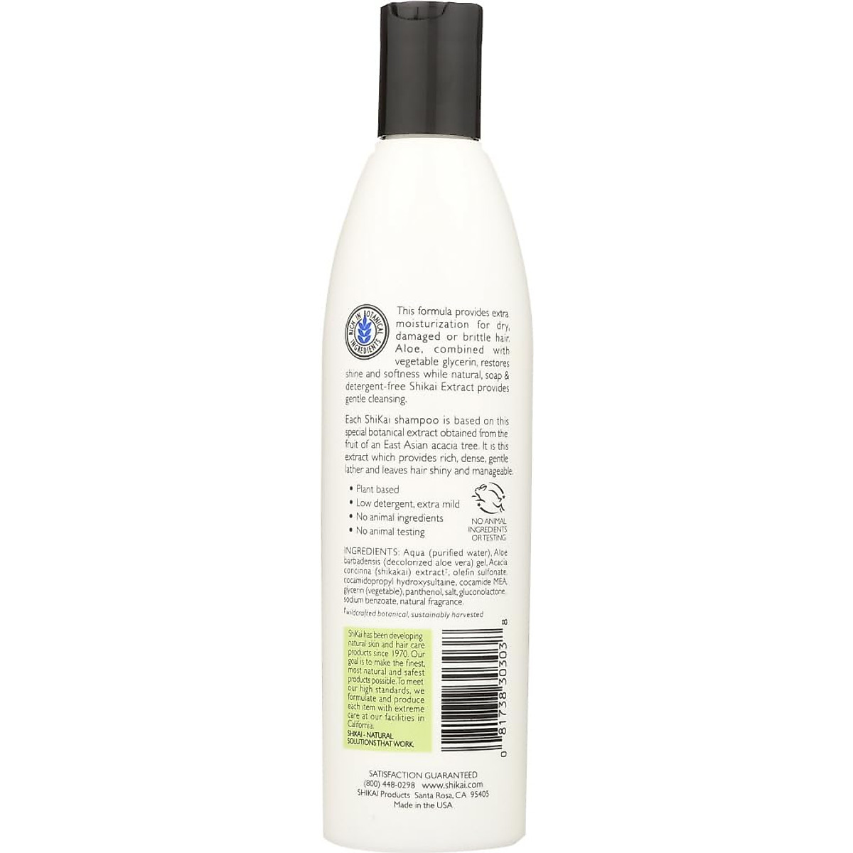 ShiKai Moisturizing Shampoo, 12-Ounces (Pack of 3)