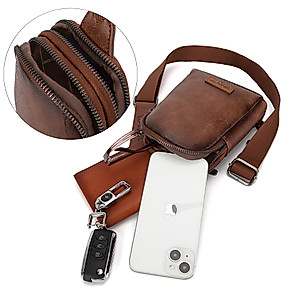 Wrangler Vegan Leather Crossbody Bag Small Sling Bag for Women