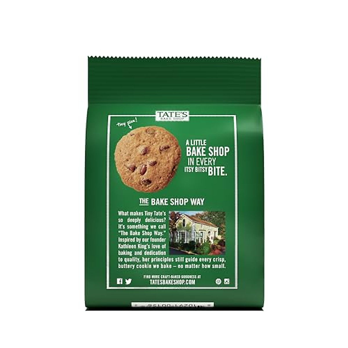Tate's Bake Shop Tiny Chocolate Chip Cookies, 24 - 1 oz Bags