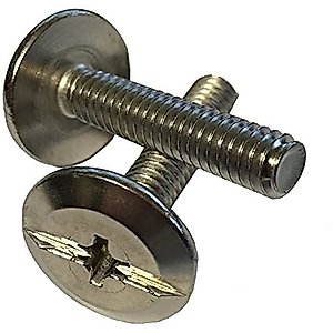 25 Hurricane Stainless Steel Sidewalk Bolts 1/4-20 X 1/2 inch Long