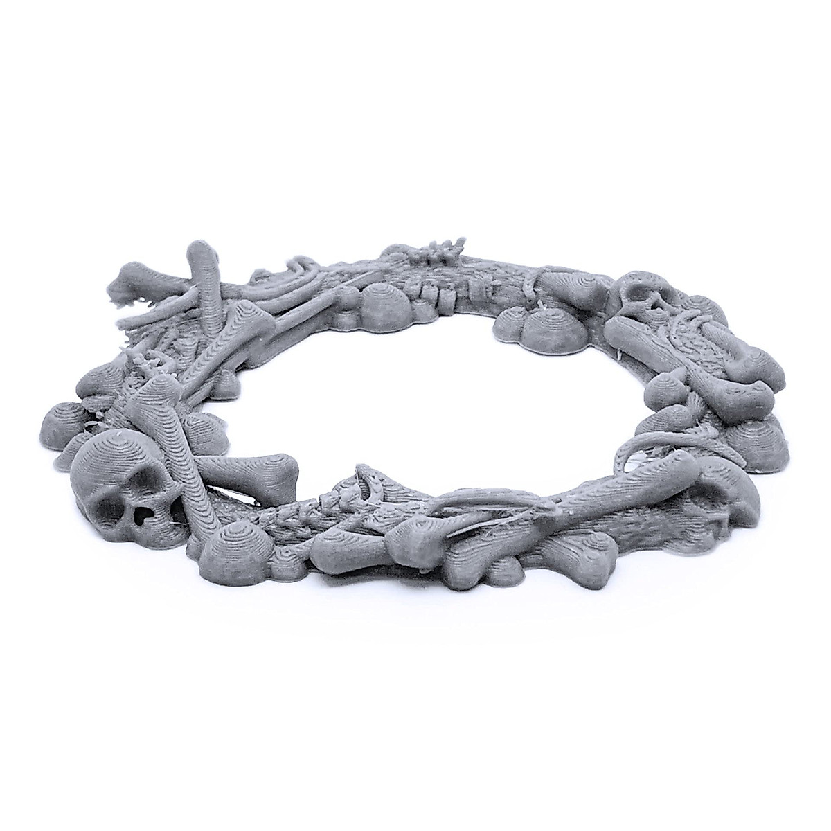 EnderToys Hill Giant Bone Fire Pit, 3D Printed Tabletop RPG Scenery and Wargame Terrain for 28mm Miniatures