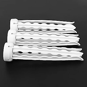 2Pcs Collapsible Pasta Drying Rack, Food Grade Plastic Fondant Sugar Flower Drying Rack Flower Drying Rack Reusable Noodle Drying Rack with 4 Arm Handles