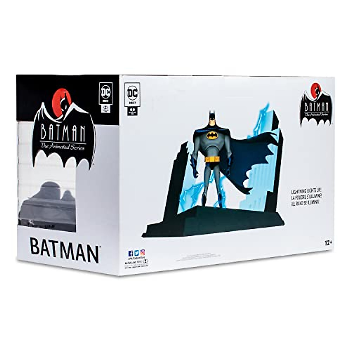 McFarlane Toys - 7-Inch Batman Figure – DC Multiverse Figures – Batman Toys – Gold Label Batman Action Figure – 22 Moving Parts – Collectable Art Card Included