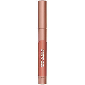 L'Oreal Paris Infallible Matte Lip Crayon, Smooth Caramel (Packaging May Vary)