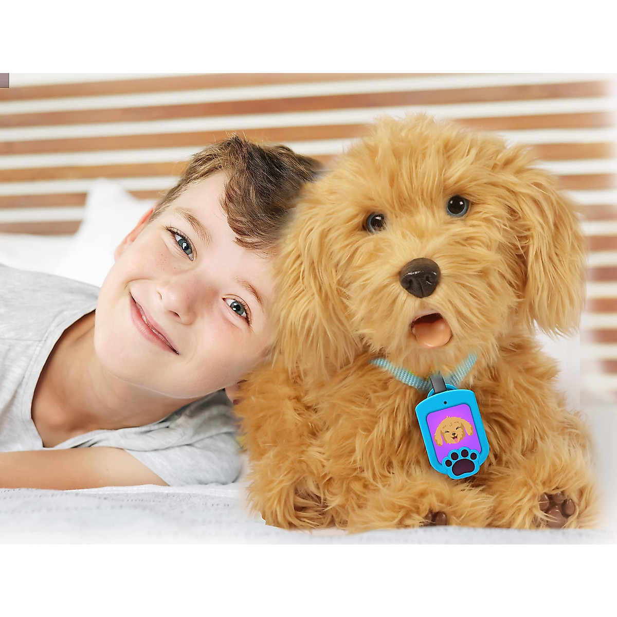 My Fuzzy Friends Sky Rocket Moji Interactive Labradoodle