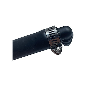 KDP 3/4"X5FT(ID:19MM) 1.5 M Silicone Heater Hose Coolant Radiator Vacuum Line, 1ply Reinforced 4MM Thick, Max Temperature Rating 350F Work Pressure 100 psi+ Mutiple Use for Air and Water