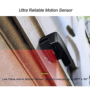 Driveway Alarm, Long Range Wireless Motion Sensor Alarm Outdoor Indoor, Weatherproof Motion Detector Alert for DIY Security Alert System for Outside Yard, Garage, Gate, Pool Safety