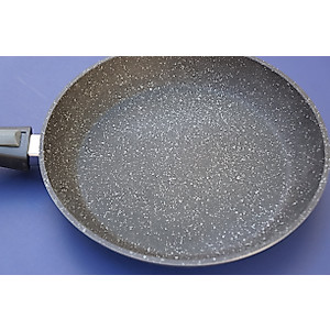 Germany's Stoneline Xtreme Series 11.2" (28cm) Fry Pan with Non-stick Non-Toxic Stone Coating Cookware - 2016 Top of the line model, better taste food
