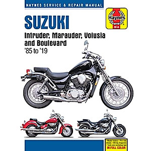 Suzuki Intruder, Marauder, Volusia & Boulevard (85-19) Haynes Manual (Paperback)