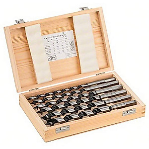 Bosch 2607019322 Auger Bit Set 9.25In 6 Pcs