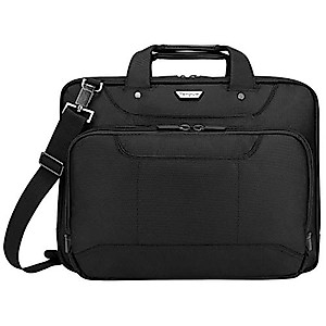 Targus Corporate Traveler Checkpoint-Friendly Traveler Laptop Case for 14-Inch Laptop, Black (CUCT02UA14S)