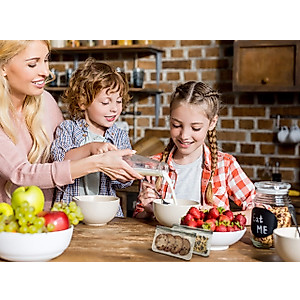 Lay Flat Reusable Clear Storage Bags, Set of 6 (4 Sandwich + 2 Snack), by Better Kitchen Products, with Double Zip Lock Closure, for Food, Travel, and General Use, Thick PEVA Material, TSA Conformity