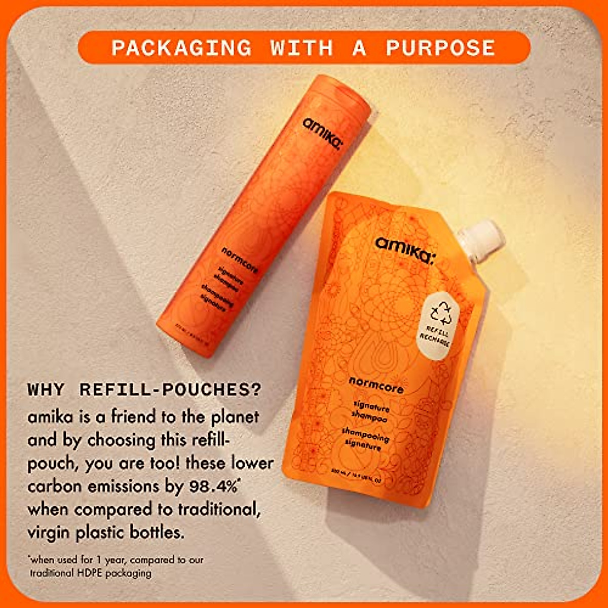 amika normcore signature conditioner, 60ml , 2.03 Fl Oz (Pack of 1)