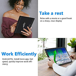 Tablet 10.1 Inch, Android 9.0 Pie Tablet PC with 32GB ROM/128GB Expand, Dual Sim Card 2MP+ 5MP Camera, WiFi, Bluetooth, GPS, Quad Core, IPS HD Display, Google Certified Tablet【2020 Newest Silver】