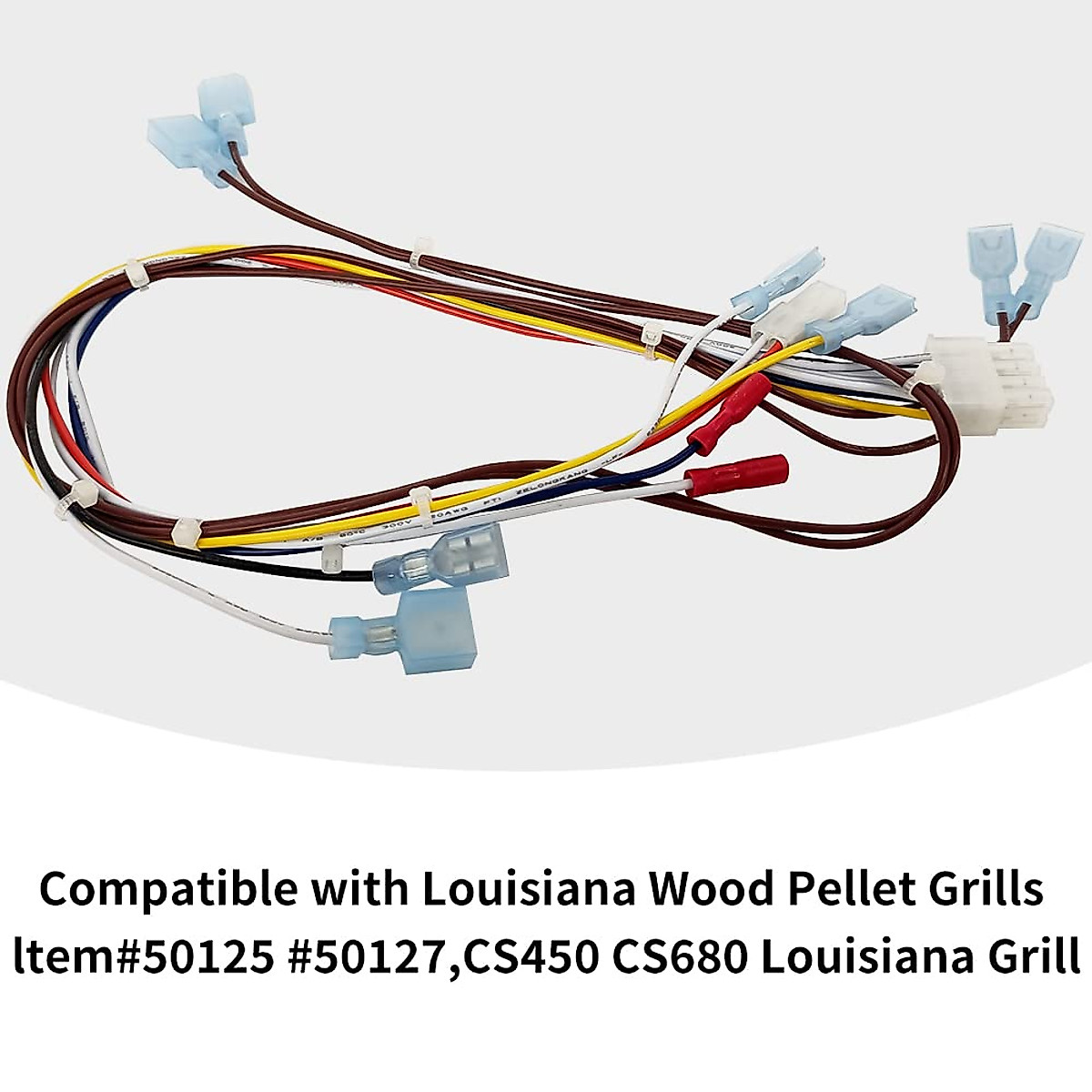 Meyffon G2 Parts Digital Thermostat Control Board Kit Compatible with Louisiana CS570 CS450 LG700 LG900 50125 with Meat Probe Temperature Probe and Wire Harness