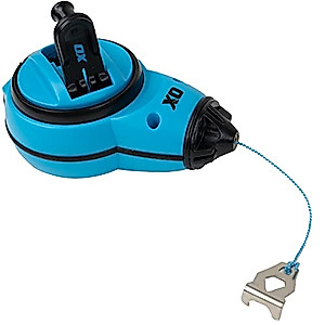 OX TOOLS Trade Heavy Duty Chalk Reel | 100ft / 30m | Small Chalk Line | Straight Line Reel | Thin Line Chalk Reel OX-T020830