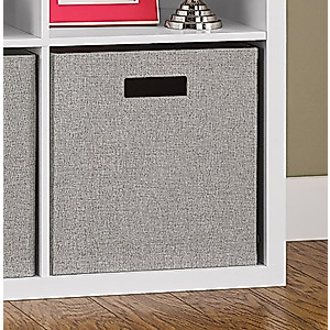 ClosetMaid 7116 Decorative Fabric Storage Bin, Gray