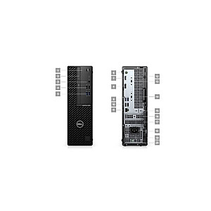 Dell Optiplex 3080 SFF Small Form Factor Desktop | Core i5-10500 - 512GB SSD Hard Drive - 16GB RAM - Nvidia GeForce GT 730 | 6 cores @ 4.5 GHz - 2GB DDR3 Win 10 Pro Black (Renewed)