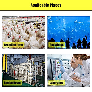 Power Failure Alarm, 220V LED Indicator Smart 120db Wall Mounted Automatic Power Cut Failure Alerter Outage Alarm Warning Siren