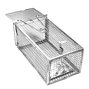 SZHLUX Rat Trap,Mouse Traps Work for Indoor and Outdoor,Small Rodent Animal-Mice Voles Hamsters Cage,Catch and Release(SZ-SL2614Z)