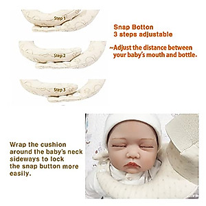 My Bebe Baby Self Feeding Cushion, Baby Self Feeding Pillow, Breast Feeding Pillow, Baby Feeding Bottle Holder