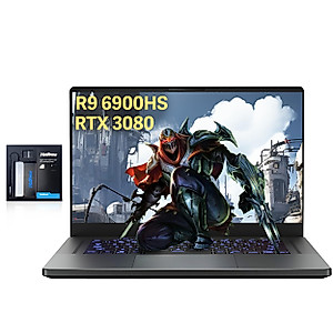 asus Zephyrus G15 15.6'' 240Hz QHD Gaming Laptop, AMD Ryzen 9 6900HS, GeForce RTX 3080 8GB GDDR6, 40GB DDR5 RAM, 4TB PCIe SSD, Backlit Keyboard, HD Webcam, Win 11 Pro, Gray, 32GB USB Card