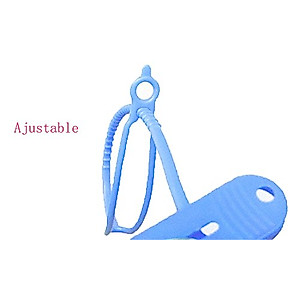 Honbay 24 Pcs Clothes Peg Clip Pins Hanging Clips Hooks with Rope Clothesline Windproof Hanger (Multicolor)