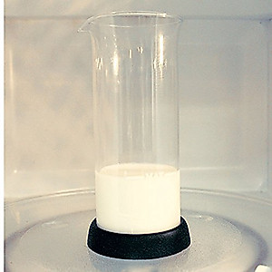 Norpro Glass Froth Master, 2 cups, Black