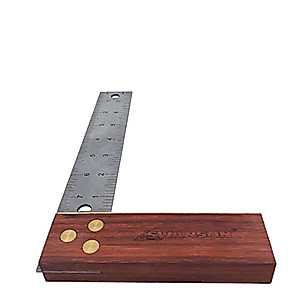 Swanson Tool TS152 8-Inch Try Square with Hardwood Handle