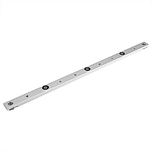 FTVOGUE Aluminium Alloy Miter Bar Slider Table Saw Miter Gauge Rod Wood Woodworking Tool (450mm/17.71inch)