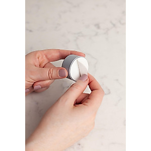 Original Kitchen Towel Holder/Hook with Adhesive to Hang Dish Towels, Tea Towels, Dishcloths, Rags and Hand Towels with a Push. Handy accessory for RV, Bathroom, Shower, Cabinets, Inside & Outside use