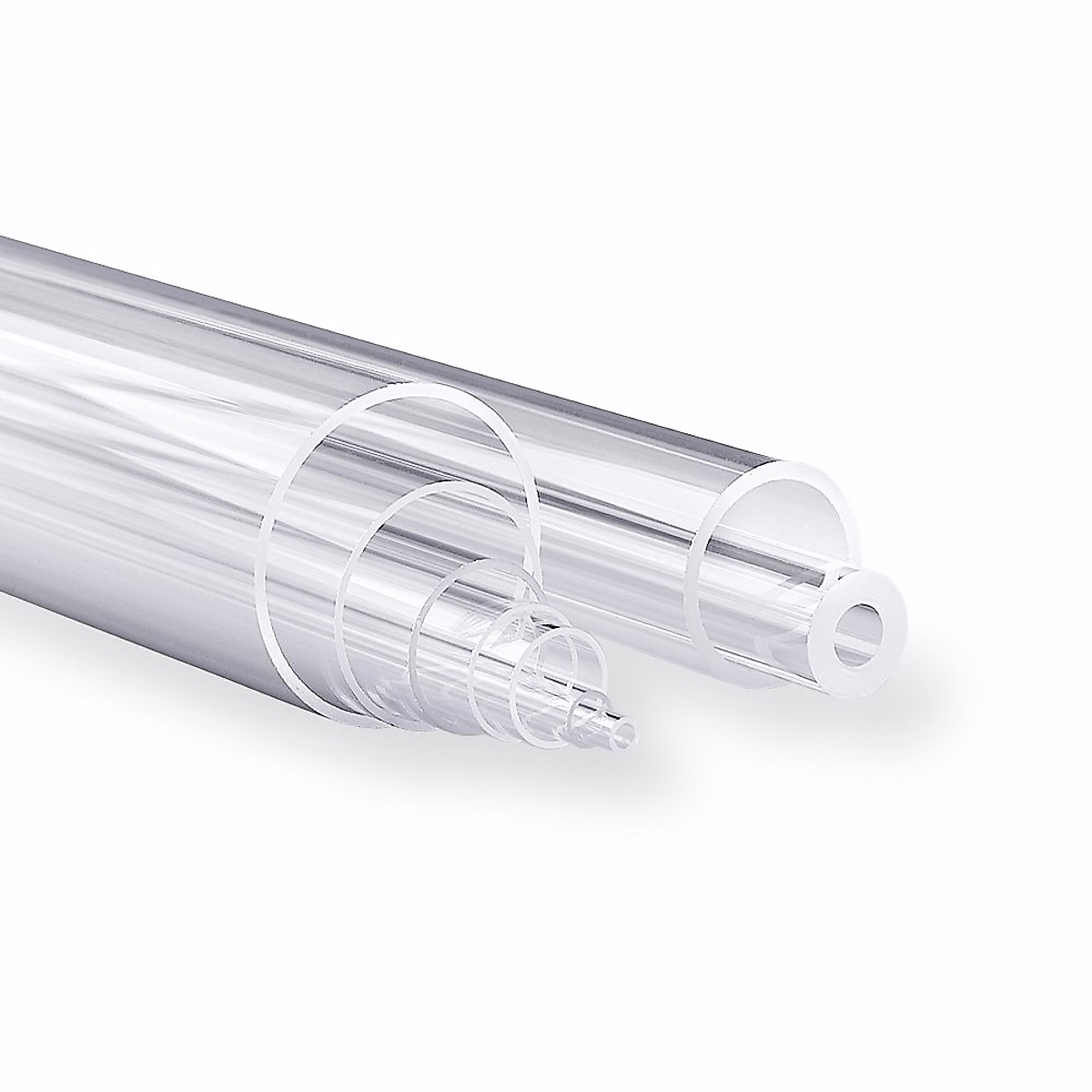 Technical Glass Products 1029OQL0Y43 Fused Quartz Tubing, 22 mm Inner Diameter x 25 mm Outer Diameter, 48" Length