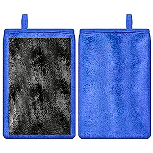 GMISUN Clay Mitt, 2 Pack Clay Bar Mitt for Car Detailing, Medium Grade Magic Car Wash Mitt Auto Detailing, Scratch Free and Paint Safe for Car Detailing Cleaning Polishing Paint, Glass, Wheels