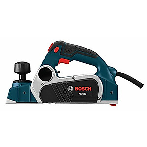 BOSCH 3-1/4 Inch Woodworking Hand Planer with Carrying Case, PL2632K