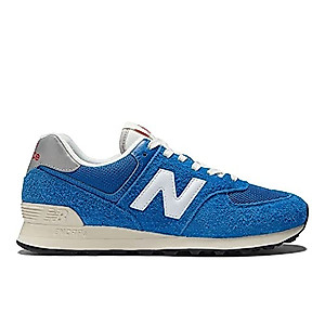 New Balance Men's 574-V2 Lace-up Sneaker, Royal Blue/White, 10