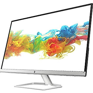 HP 31.5" HDMI/VGA 1080P 60Hz 5ms Anti-Glare LED IPS FHD Monitor (Black), Bonus Accessories (Renewed)
