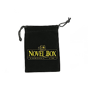 Novel Box Jewelry Bracelet Box in Red Leather + Custom NB Pouch