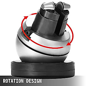 VEVOR Ball Vise 5" Engraving Setting Tool 360°Rotation Engraving Block Vise 34 PCS Attachment Jewelry Engraving Block Tools Standard Block(5inch)